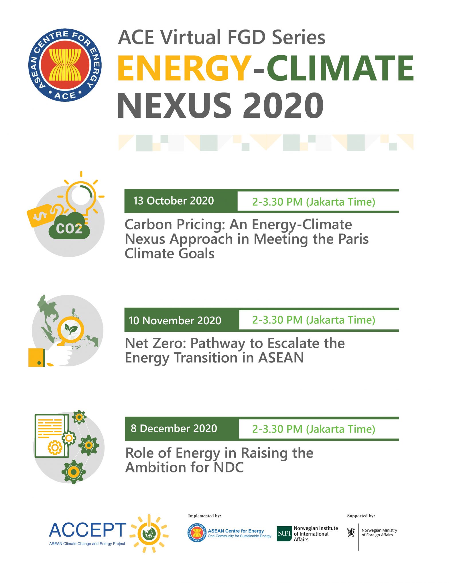 Role of Energy in Raising the Ambition for NDC - ACCEPT Event