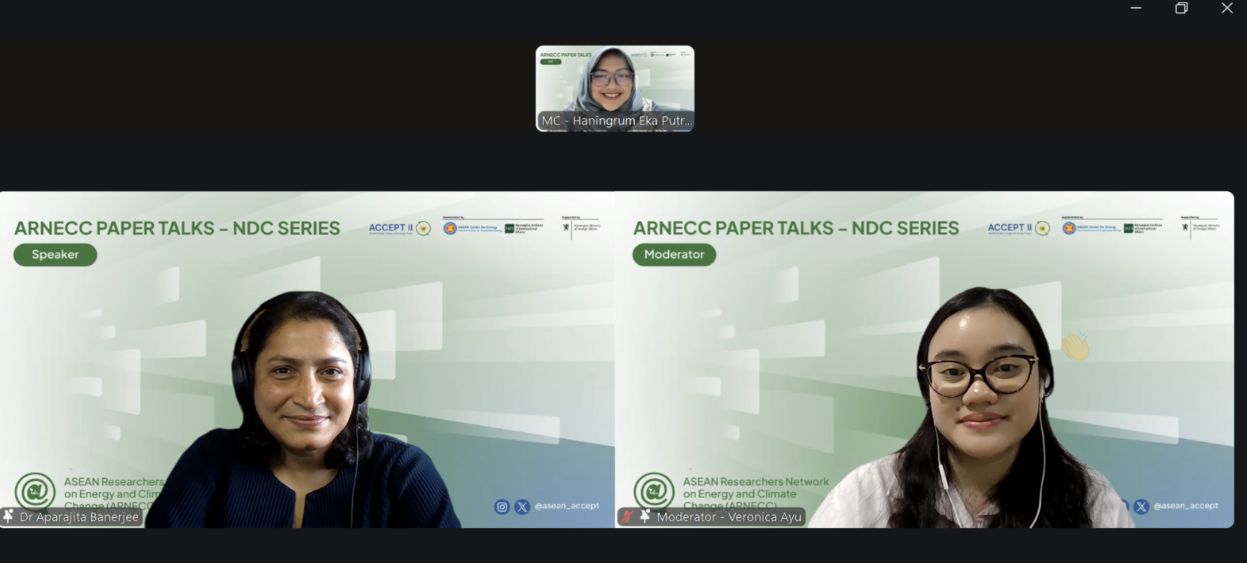 ARNECC Paper Talks - NDC Series #3 Advancing Gender Equality in Climate ...